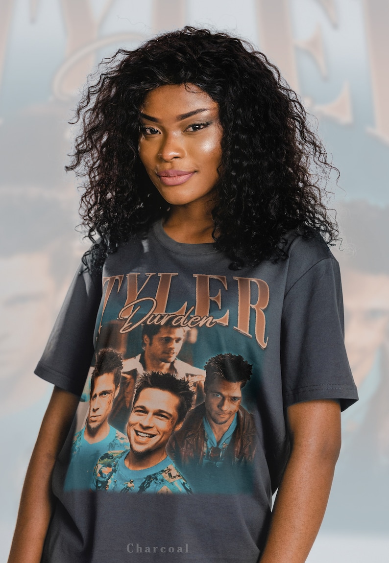Tyler Durden Project Mayhem T-Shirt, Vintage Retro Tee, 90s Homage ...